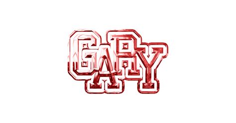 Gary Gary Chrome Effect Gary T Shirt Teepublic