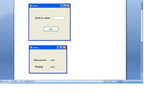 การส่งผ่าน data จาก form ที่หนึ่ง ไปให้ formที่ สอง