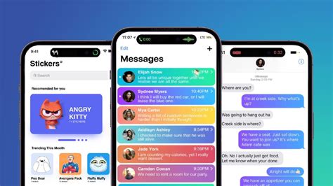 Redesign Apple Könnte Imessage Erneuern And Ar Elemente Hinzufügen
