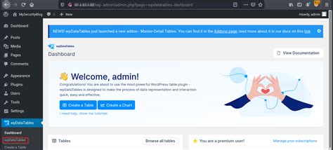 wordpress plugin wpdatatables multiple vulnerabilities the tales of