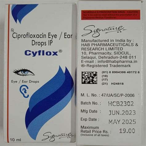 Ciprofloxacin Eye Drops 10 Ml At ₹ 31 Piece In Nagpur Id 2852816147848