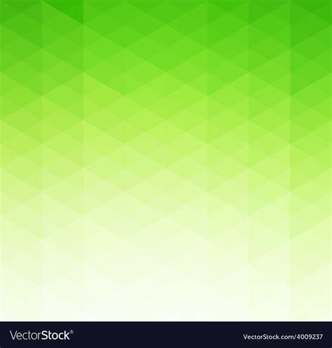 Abstract Green Geometric Background Template Vector Image