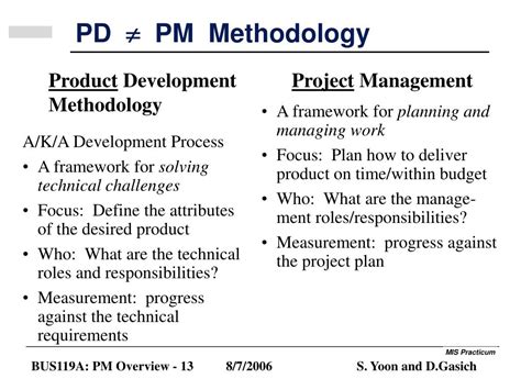 PPT Project Management Overview PowerPoint Presentation Free Download ID