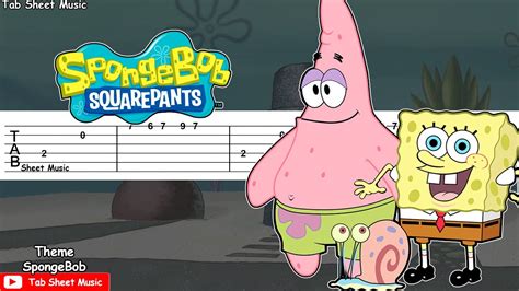 Spongebob Theme Easy Slow Guitar Tutorial Chords Chordify