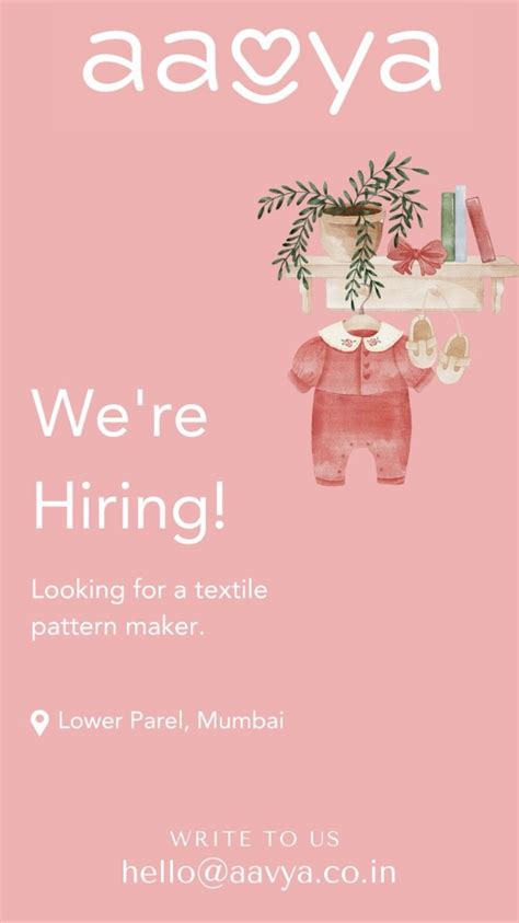 Aavya India On Linkedin New Hiring Designers Team Growth Fashion Clothing Retail Vacancy