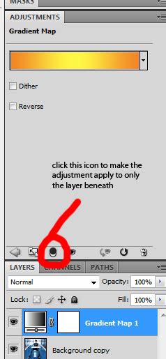 Software Applying Adjustment Layer Only To One Layer In Photoshop Photography Stack Exchange