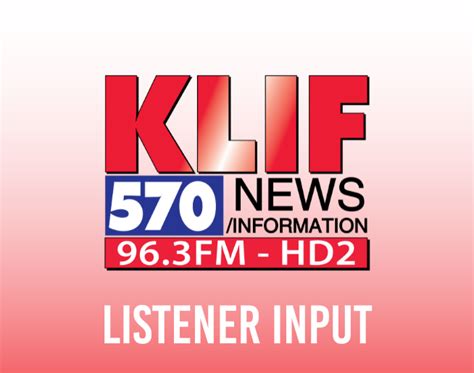 KLIF Listener Input KLIF AM