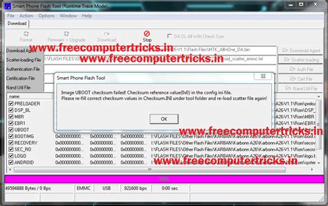 Sp Flash Tool Error Fix At Gail Hendershot Blog