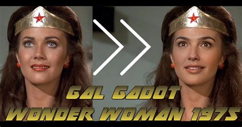 Gal Gadot Replaces Lynda Carter In Wonder Woman Deepfake Video En Buradabiliyorum Com