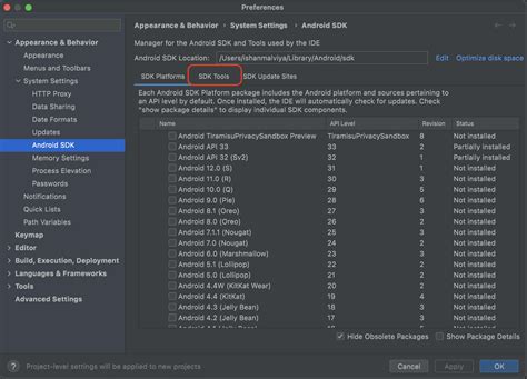 程序员 Mac Flutter 安装，解决 Android Sdk 管理器没有发现问题 个人文章 Segmentfault 思否