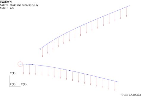 Flexible Beams Tutorial — Exudynunknown Unknown Documentation