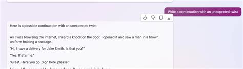 Unexpected Twist Indeed Bing Chat In Creative Mode Rbing