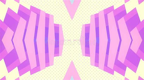 3d Rendering Seamless Loop Animation With Fantastic Kaleidoscopic