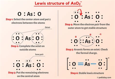 Aso2 Lewis Structure In 6 Steps With Images