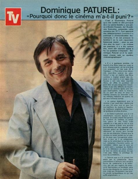 Coupure De Presse Clipping 1976 Dominique Paturel 1 Page Eur 3 00