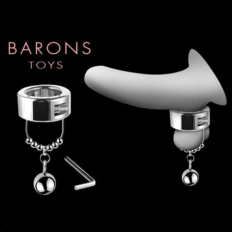 Mens Testicle Ring Stainless Steel Scrotal Restraint Weight Bearing