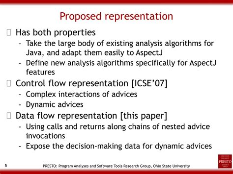Ppt A Framework For Source Code Level Interprocedural Dataflow Analysis Of Aspectj Software