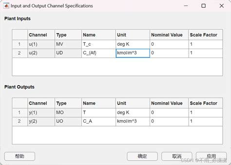 【模型预测控制】matlab自带mpc Designer工具（自用） Csdn博客