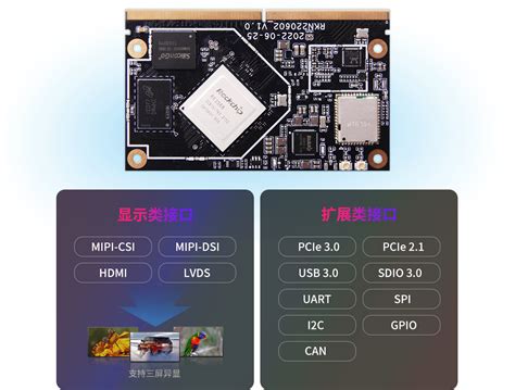 瑞芯微RK3568核心板 NVR嵌入式主板 智能安防主板 智慧商显主板 金亚太科技