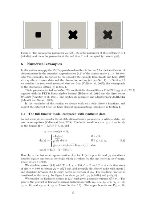 Bayesian Parameter Identification In Cahn Hilliard Models For Biological Growth Deepai