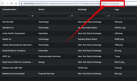 Passing Data Table Name From Another App Rest Backendless Support