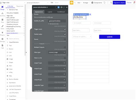 How To Save In Data Base From Javascript To Bubble Need Help Bubble