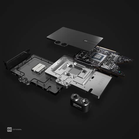 Gpu Wasserkühler Rtx 4090 Reference Design Alphacool