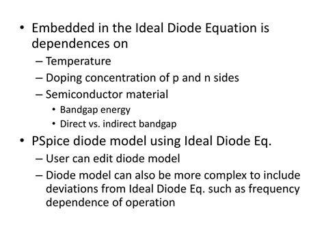 PPT Ideal Diode Equation PowerPoint Presentation Free Download ID