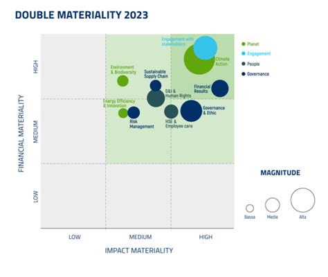 Real World Double Materiality Chart Examples And Insights Datylon