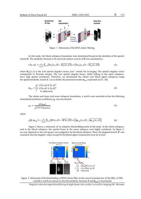 Singular Value Decomposition Filtering In High Frame Rate Cardiac Vector Flow Imaging Pdf