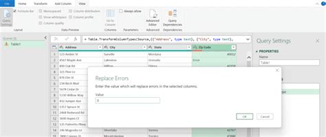 How To Identify Replace Or Remove Errors In Excel Power Query