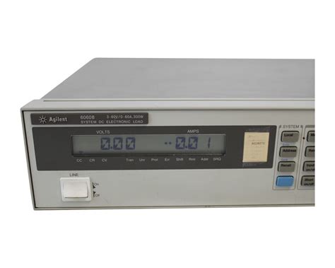 Agilent Technologies 6060b 3 60v0 60a 300w System Dc Electronic Load 120v Ebay