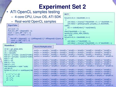 Ppt Opencl Compiler Support Based On Open64 For Mpusgpus Powerpoint