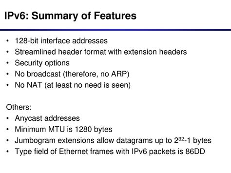 Introduction To Ipv6 J Liebeherr Ppt Download