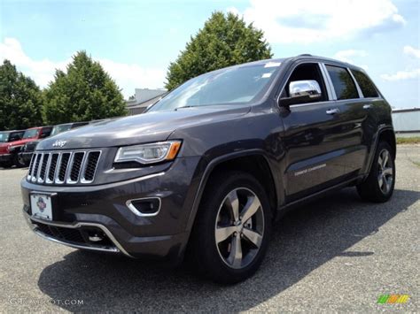 2014 Granite Crystal Metallic Jeep Grand Cherokee Overland 4x4 94515240 Car