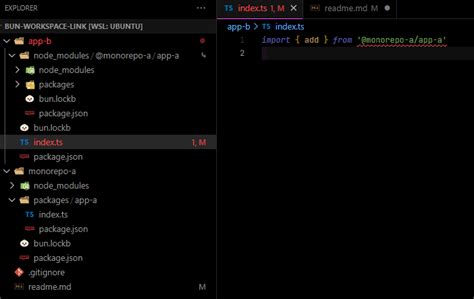 Bun Link Of A Package Inside A Workspace Resolves Into A Link To The Workspace Itself Instead Of