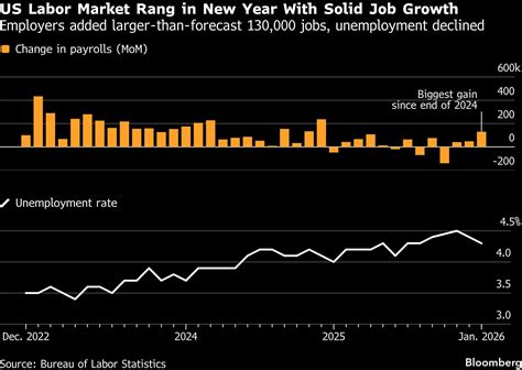 Us Adds 130000 Jobs And Unemployment Falls After Tepid 2025