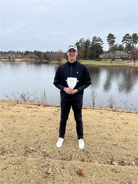 David Dedman On Linkedin Yesterday Christopher Finished His 2023 Gsga Season By Shooting A 66 At