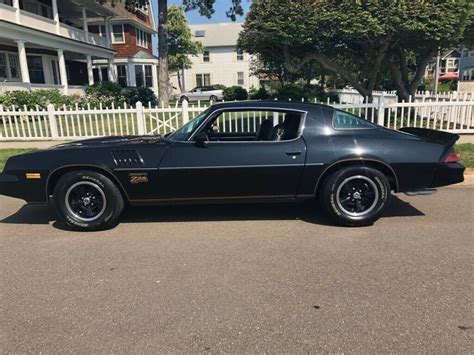 1978 Chevrolet Camaro Z 28 Black 350 4speed Match Buildsheet