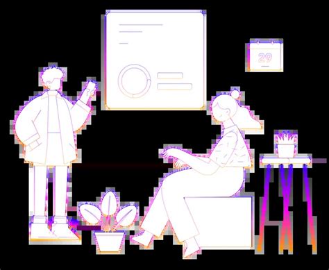Best Employee Doing Data Analysis Illustration Download In Png And Vector
