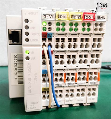 15491 Wago Ethernet Controller W 750 402 750 504 750 600 Module 750 842 J316gallery