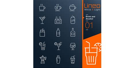 Alcohol And Drink Icon Set Figma