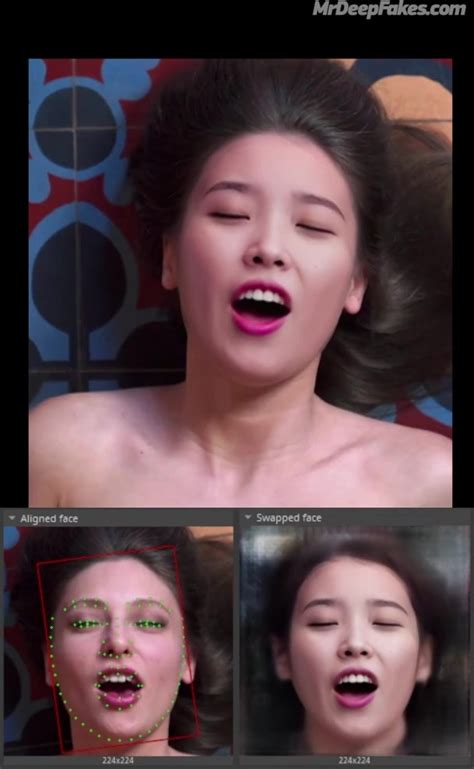 IU 이지은 연예인 섹스 getting amazing orgasm on the live stream real fake SexCelebrity