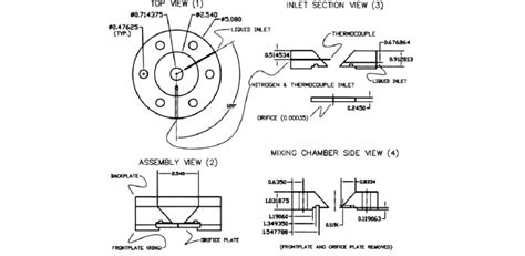 Details Of The Nozzle And Orifice Geometry Download Scientific Diagram