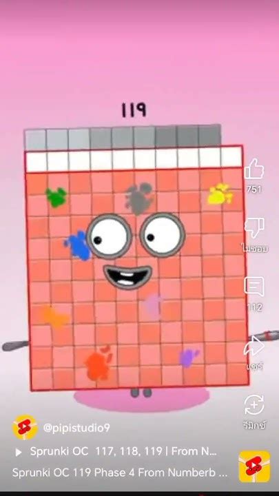 Sprunki Numberblocks 119 Phase 4 Youtube