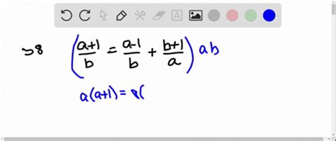 SOLVED Solve The Equations Of The Previous Exercise When A I B And When A I B