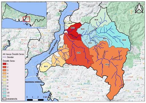 Sub Watersheds Prioritization Of Watershed 8 In The Flood Risk