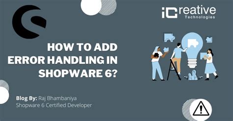 How To Add Error Handling In Shopware 6 Icreative Technologies