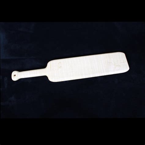 Large Bdsm School Spanking Paddle In Curly Maple Board Of Education