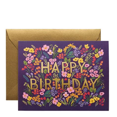 Rifle Paper Co Lea Birthday Card